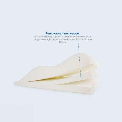 Leg Relaxer - Contoured Leg Wedge Support - Quilted Fabric • Able Medilink
